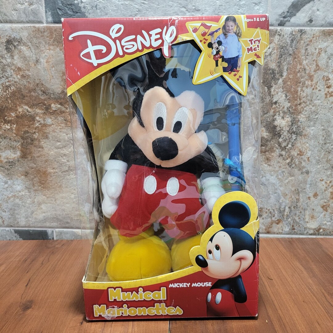 Disney Musical Marionettes Mickey Mouse - Etsy