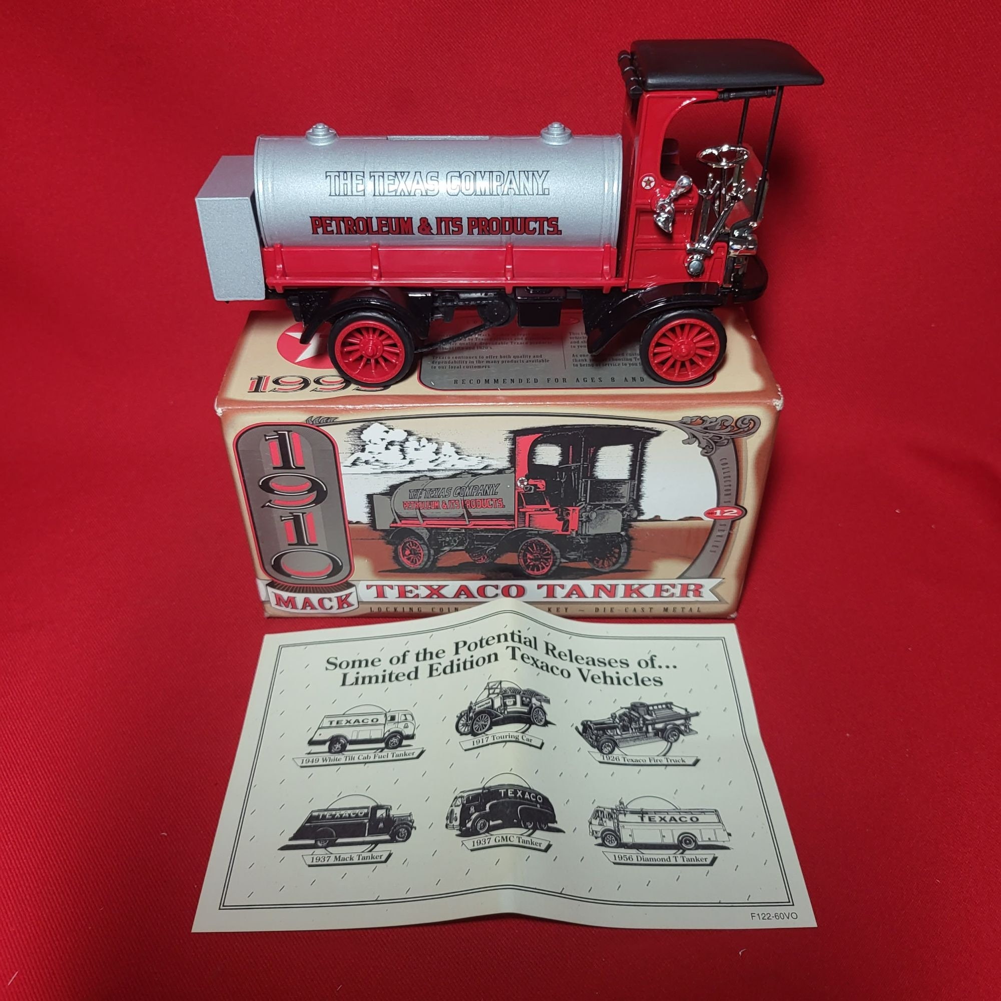 1910 Mack Texaco Tanker Truck Bank Collectors 12 Series1995 NIB - Etsy