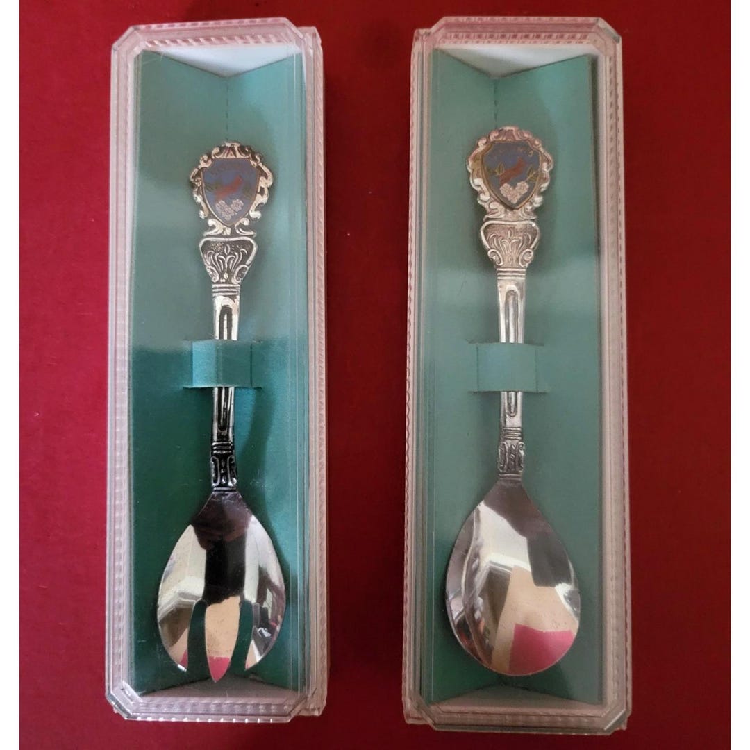Virginia State Spoon Fork Collectors Souvenir New in Box Made in USA - Etsy