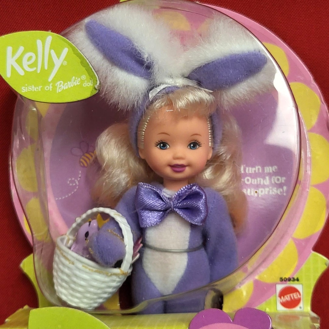 Kelly Fluffy Tail Violet Bunny Costume Easter Doll Mattel 2001 - Etsy