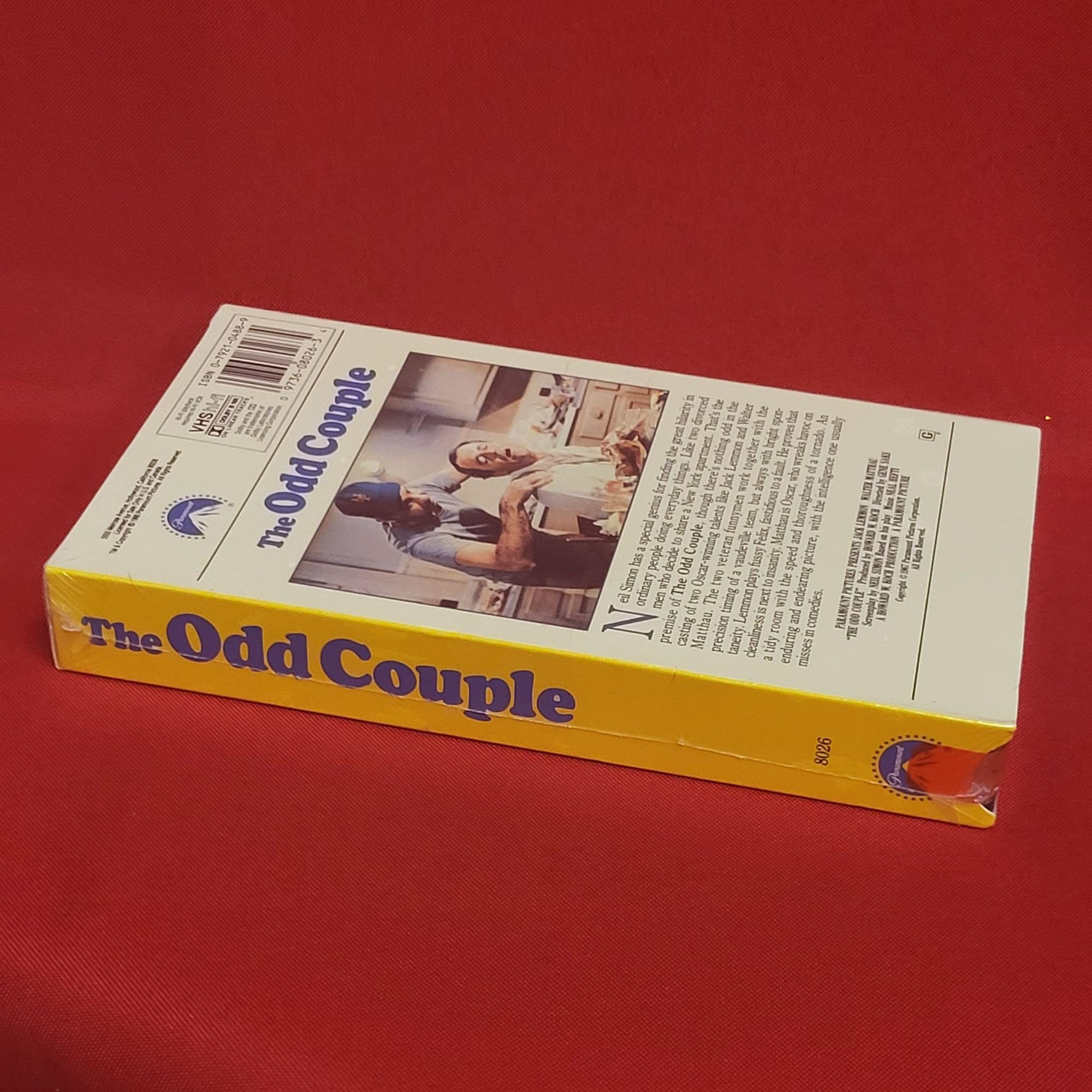 The Odd Couple 1991 VHS New Sealed - Etsy