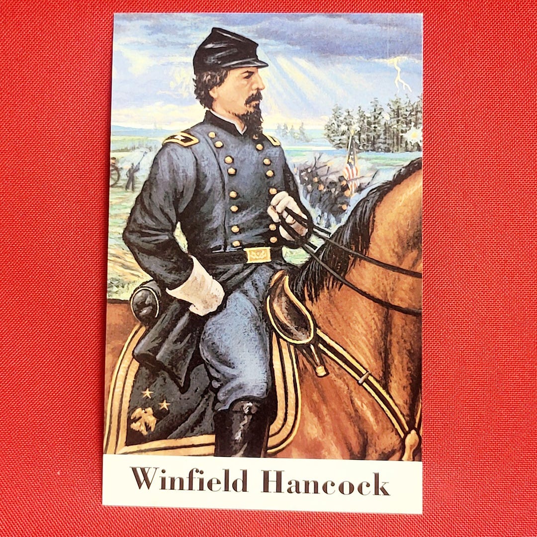 Winfield Hancock First Day Issue Postcard 1995 Civil War Classic ...