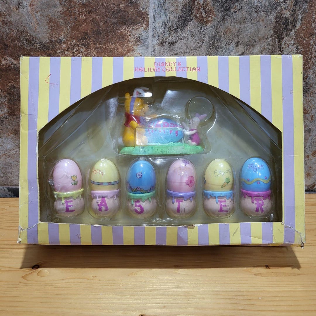 VTG Winnie the Pooh Happy Easter Disneys Holiday Collection - Etsy