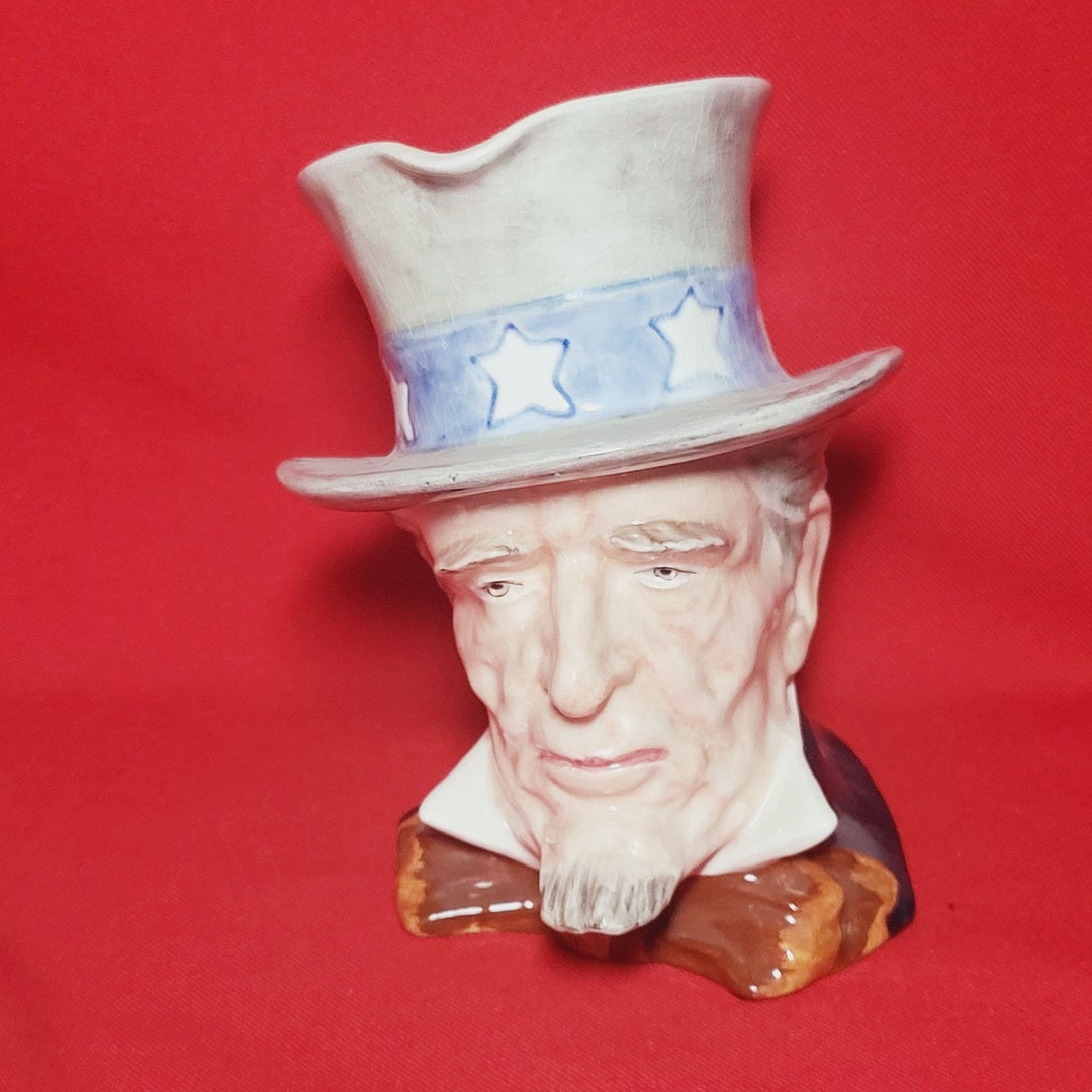 Vintage Royal Winton Grimwades Uncle Sam Toby Mug Creamer - Etsy