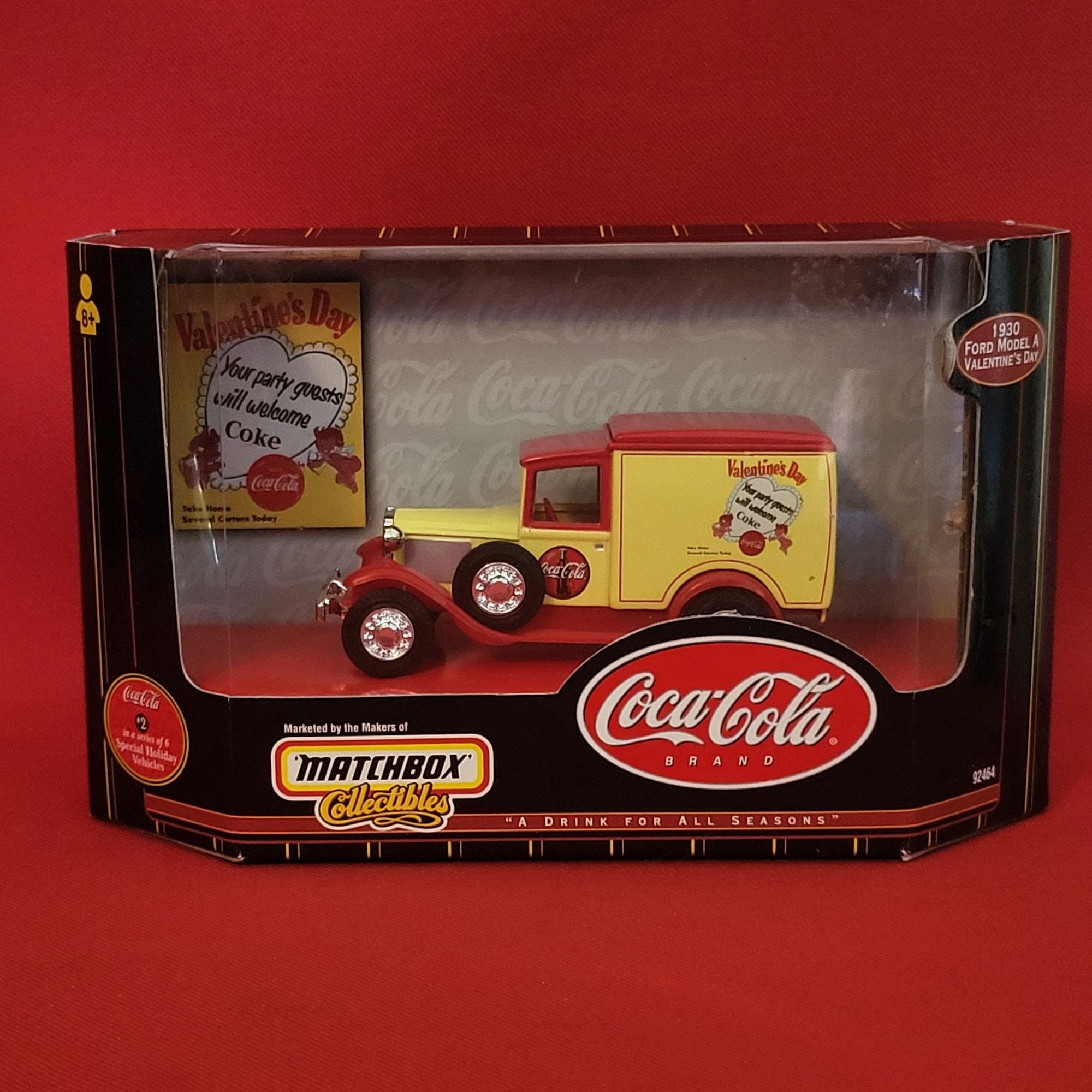 Coca Cola Matchbox 92464 1930 Ford Model A Valentines Day - Etsy