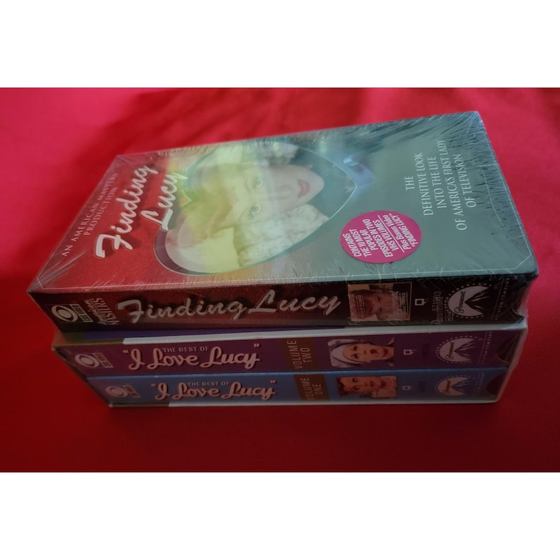 Finding Lucy I Love Lucy VHS Collection: Lucille Ball Documentary Set ...