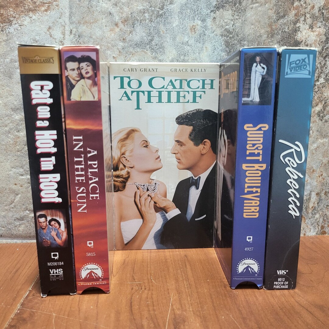 Vintage Movie Classics on VHS Lot of 5 Tested - Etsy