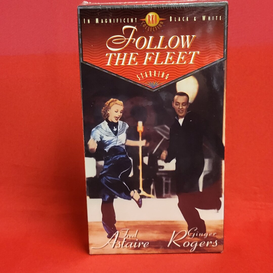 Follow the Fleet 1999 Fred Astaire Ginger Rogers VHS New Sealed - Etsy