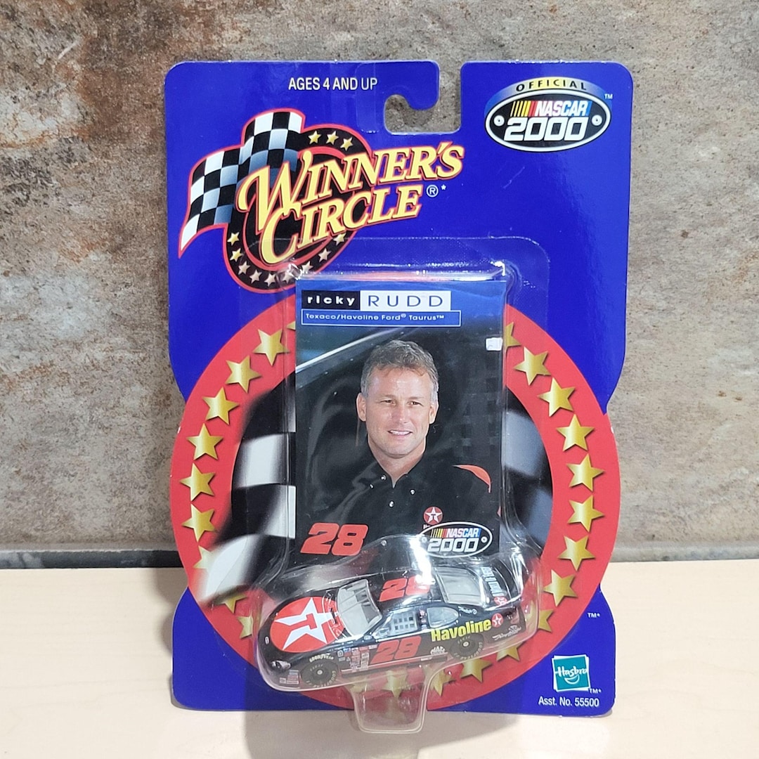 NASCAR Winners Circle Ricky Rudd #28 Texaco Car Diecast 2000 - Etsy