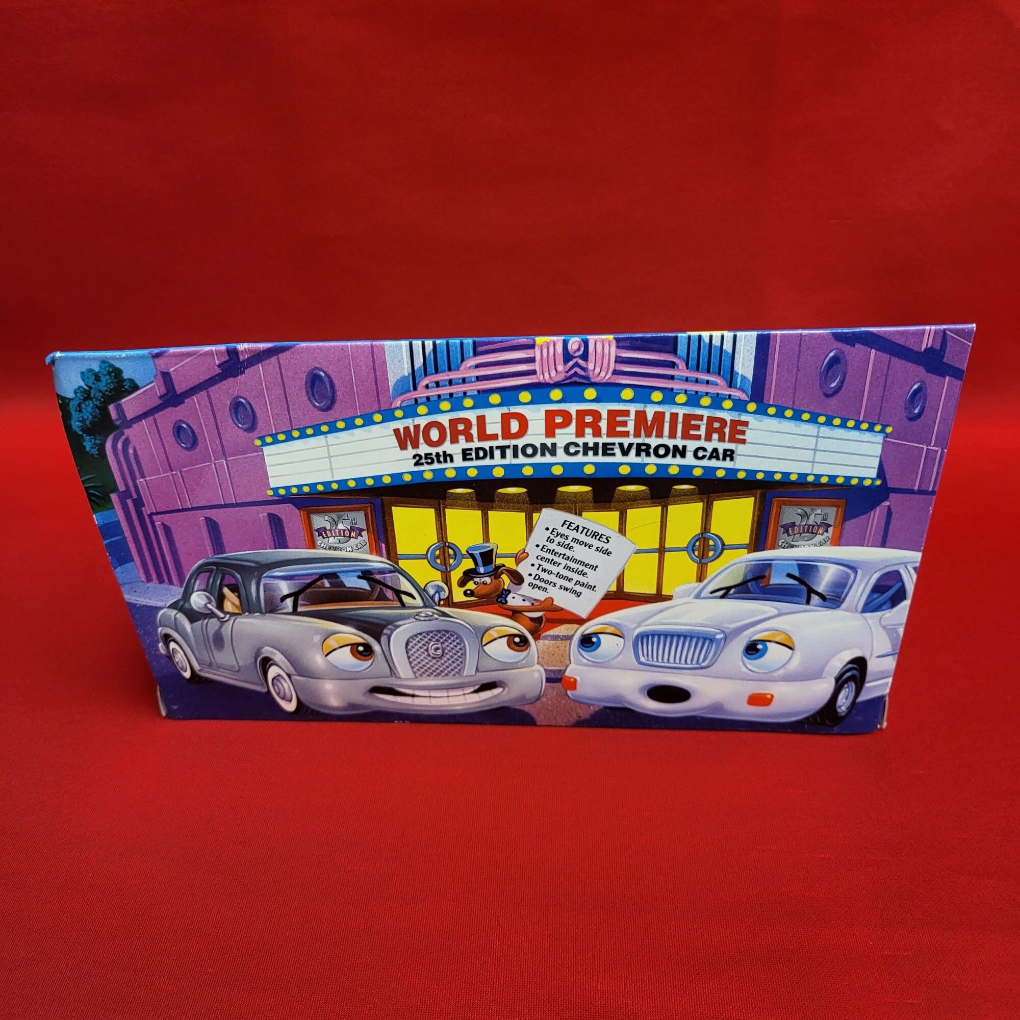 Vintage Chevron Cars 2000 Leo Limo Toy Limousine Silver Blue 25th ...