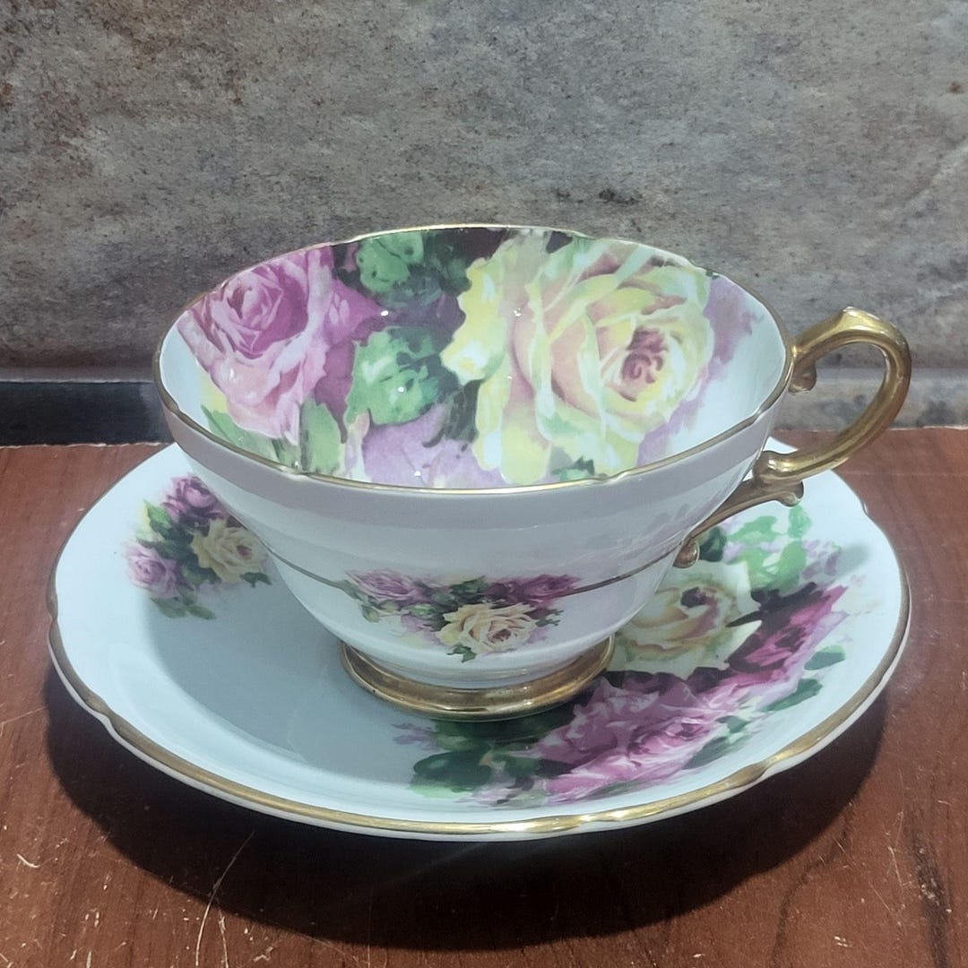Vintage Stanley Fine Bone China Stanley Fine Bone China Set Large Pink ...