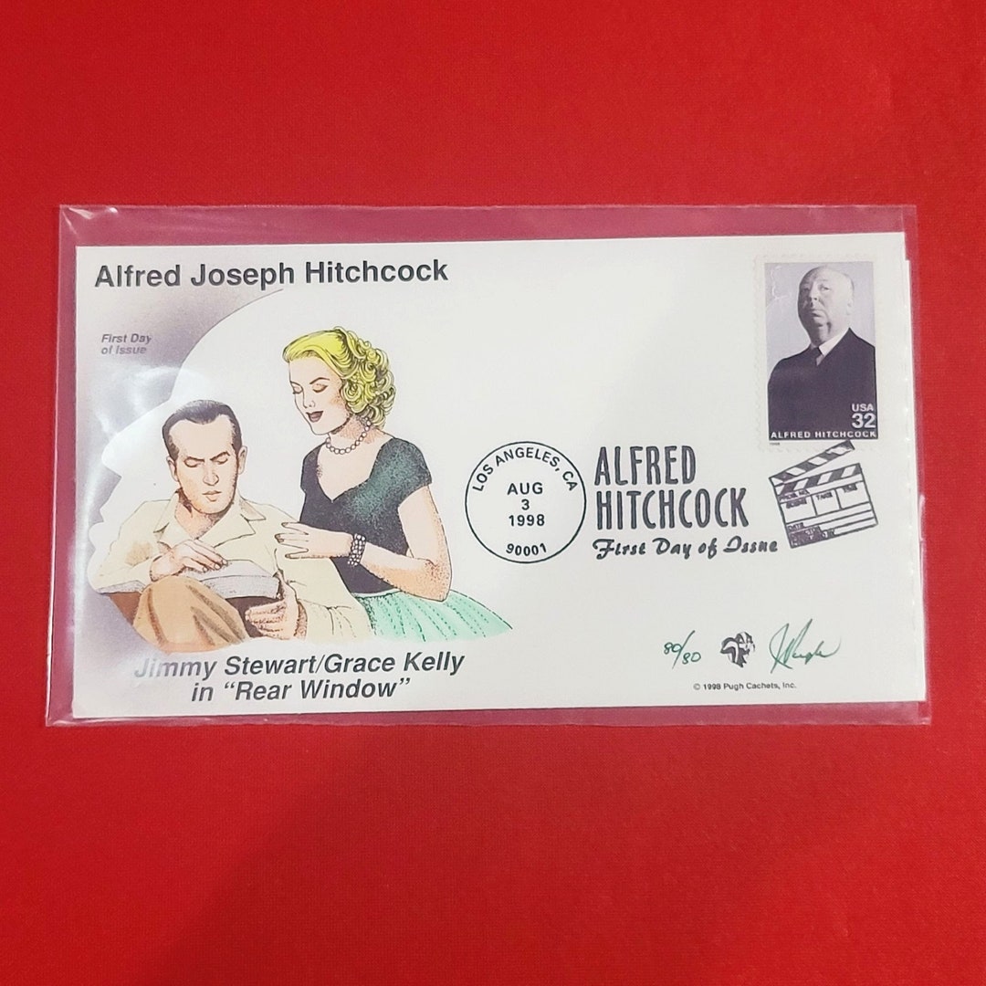 First Day of Issue Stamp Cache Envelope and Enclosure Alfred Joseph ...
