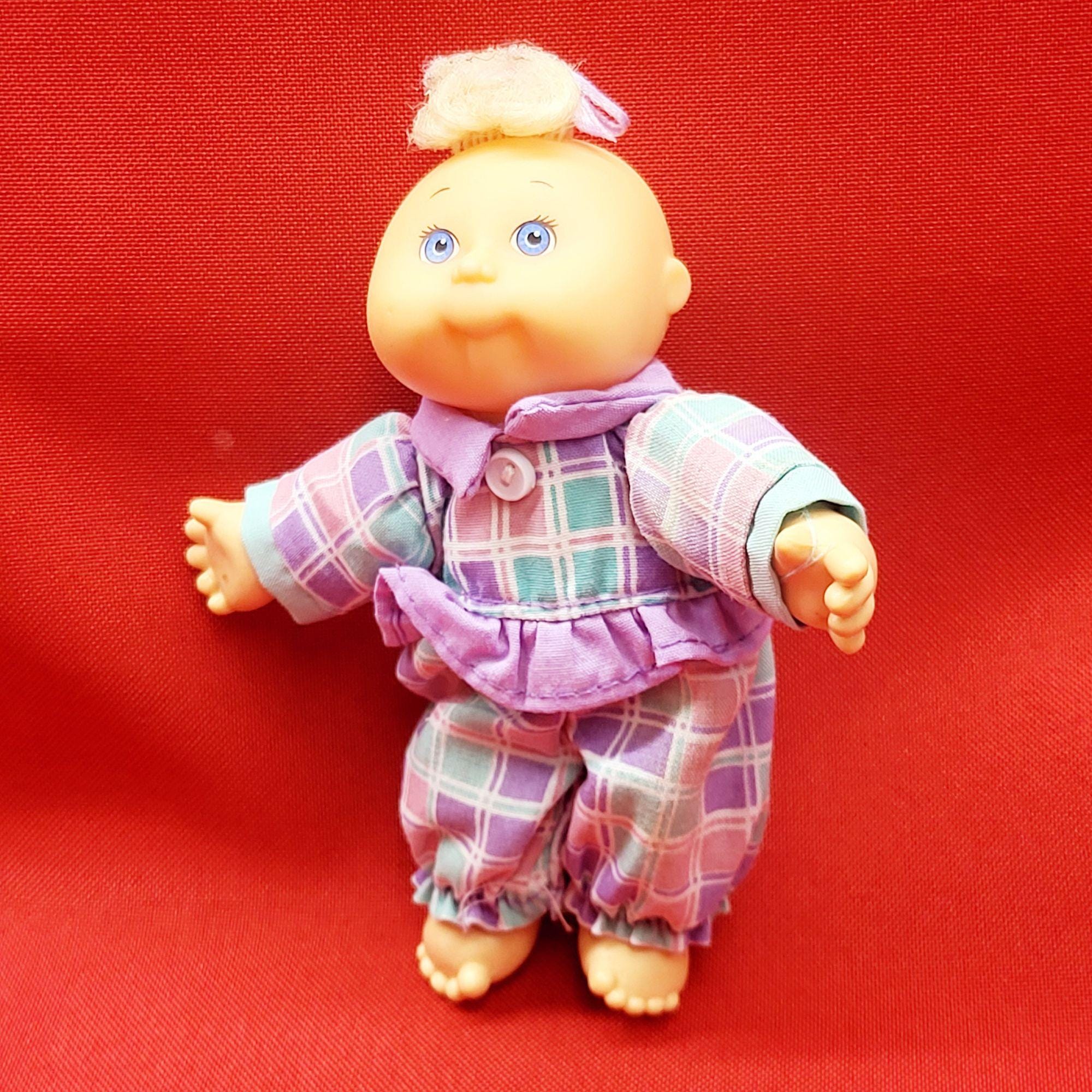 Mattel Cabbage Patch Kids Mini Figure Baby Doll Signed Xavier Roberts ...