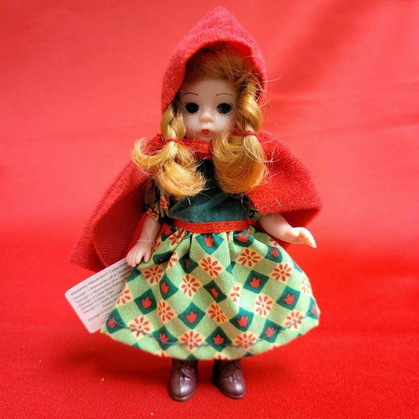 Red Riding Hood Doll - Etsy