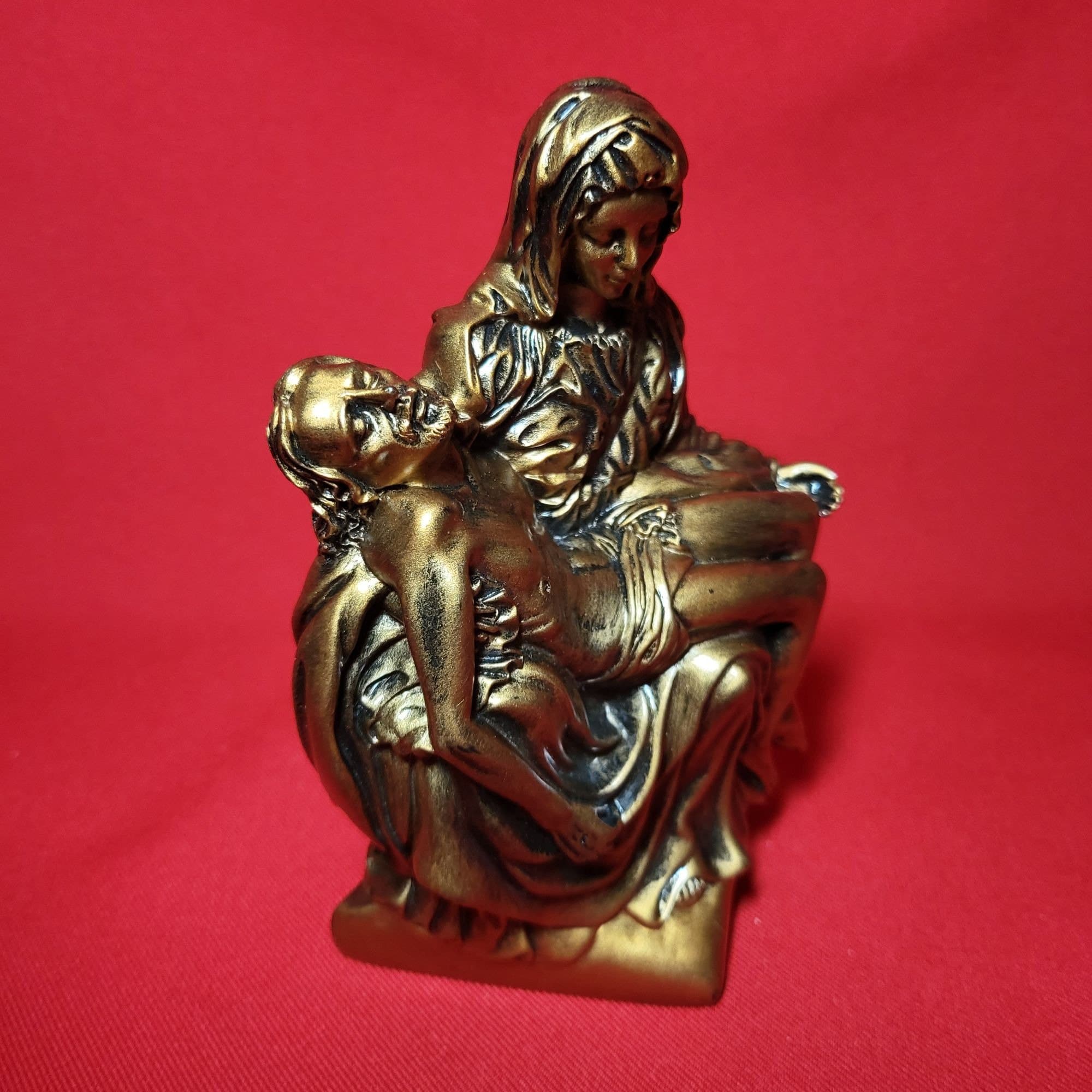 Pieta Life Symbols Hand Painted Batesville Casket Co 1999 Catholic ...