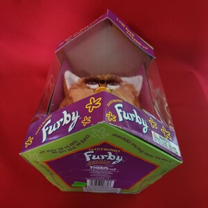 Vintage 1998 Tiger Furby - Tan & White Stripes - New in Box - Etsy