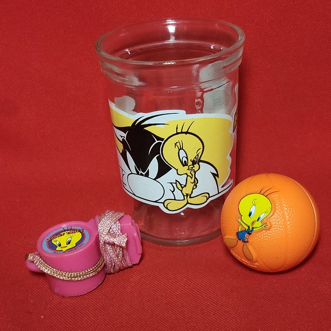 Vintage Tweety Collectibles Sylvester & Tweety Cup Ball Whistle Lot of ...