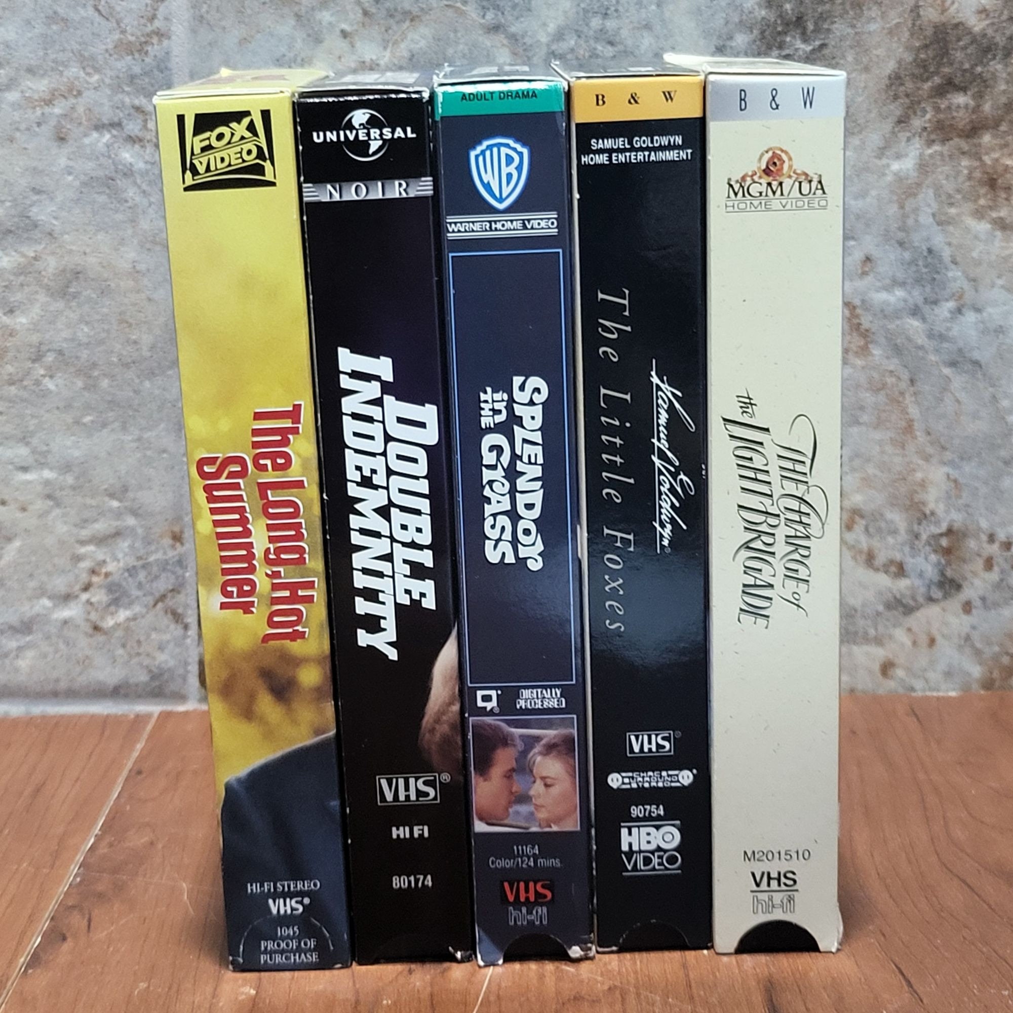 Vintage Classic Movies on VHS Lot of 5 Tested - Etsy
