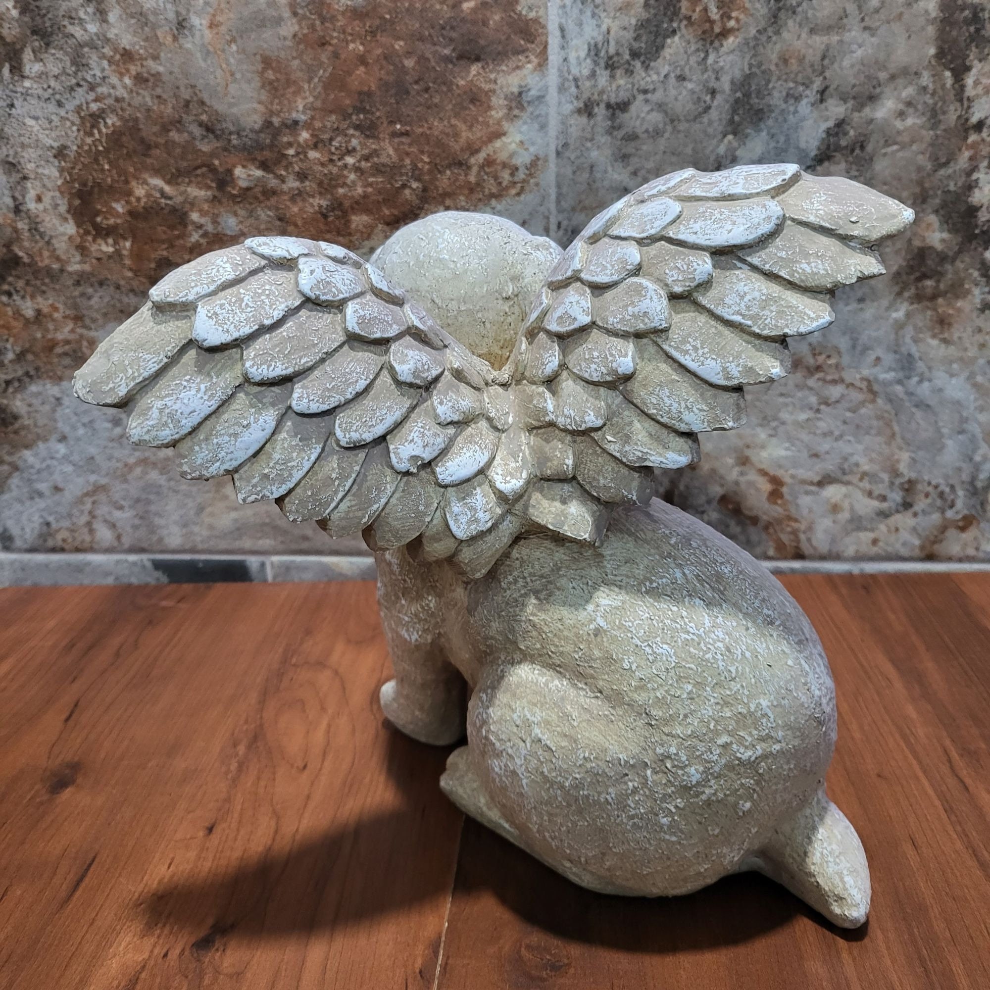 Angel Puppy Dog With Wings Memorial Statue Home Garden Decor - Etsy