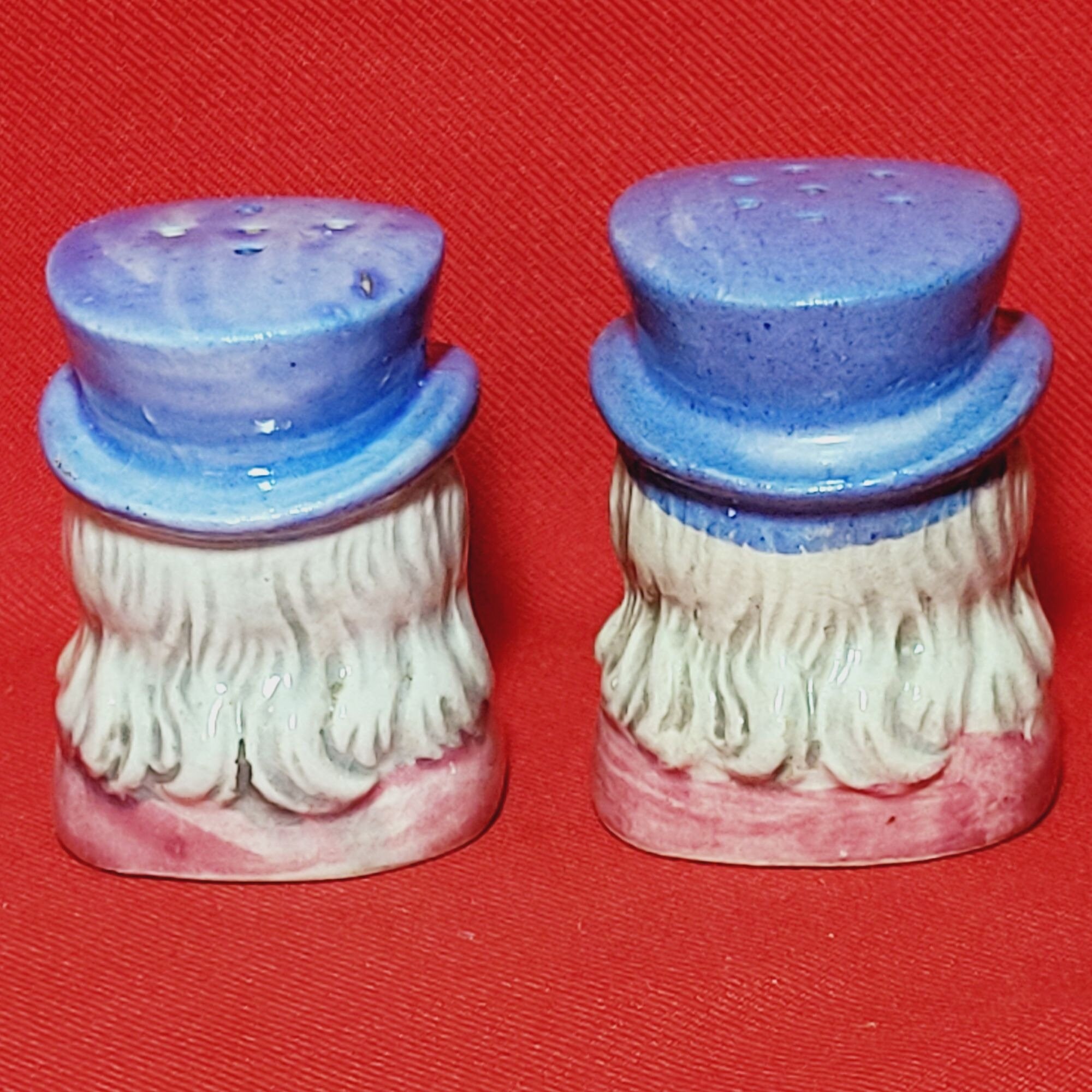 Vintage Uncle Sam Head Salt and Pepper Shakers - Etsy