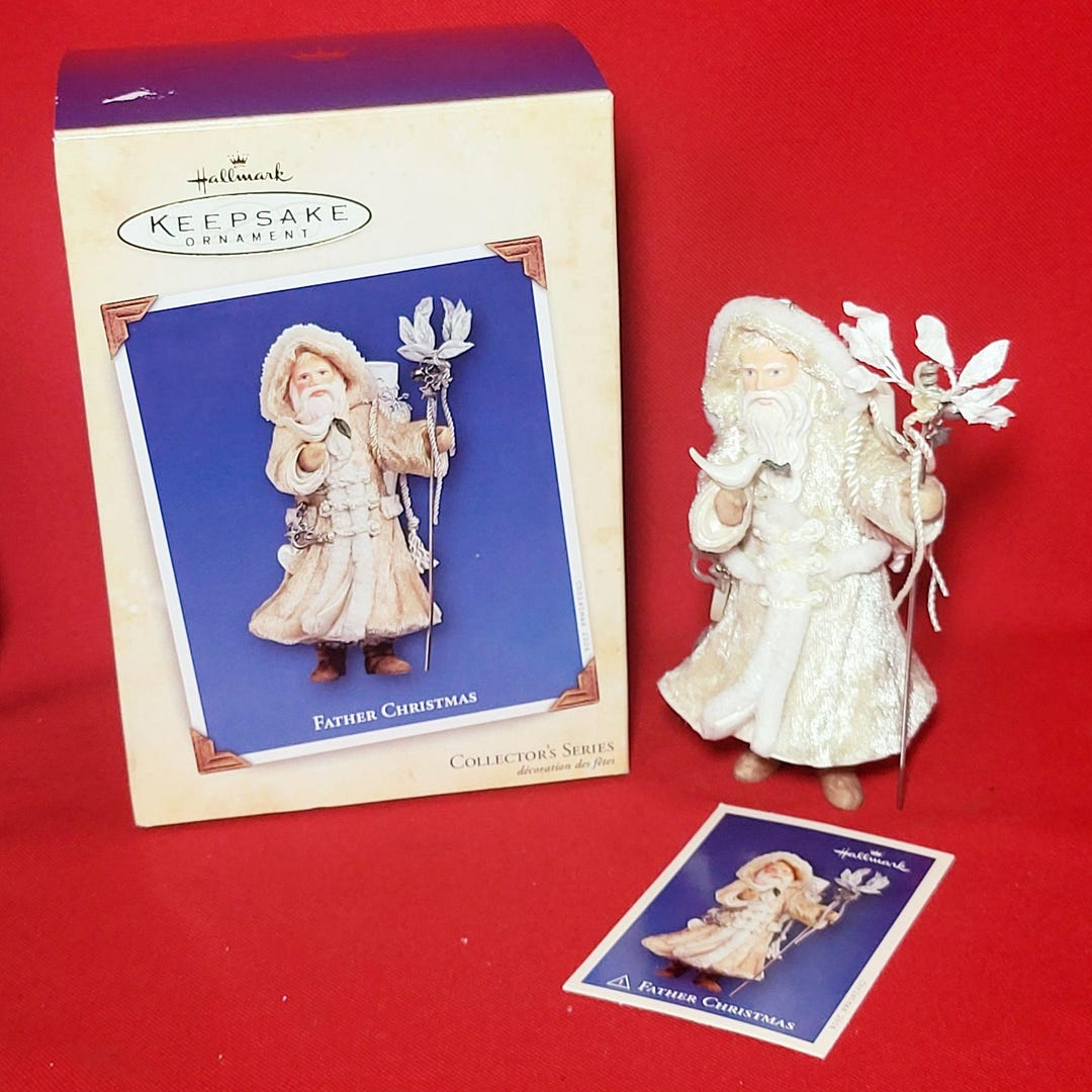 Hallmark Father Christmas Ornament Collectors Series 2004 - Etsy