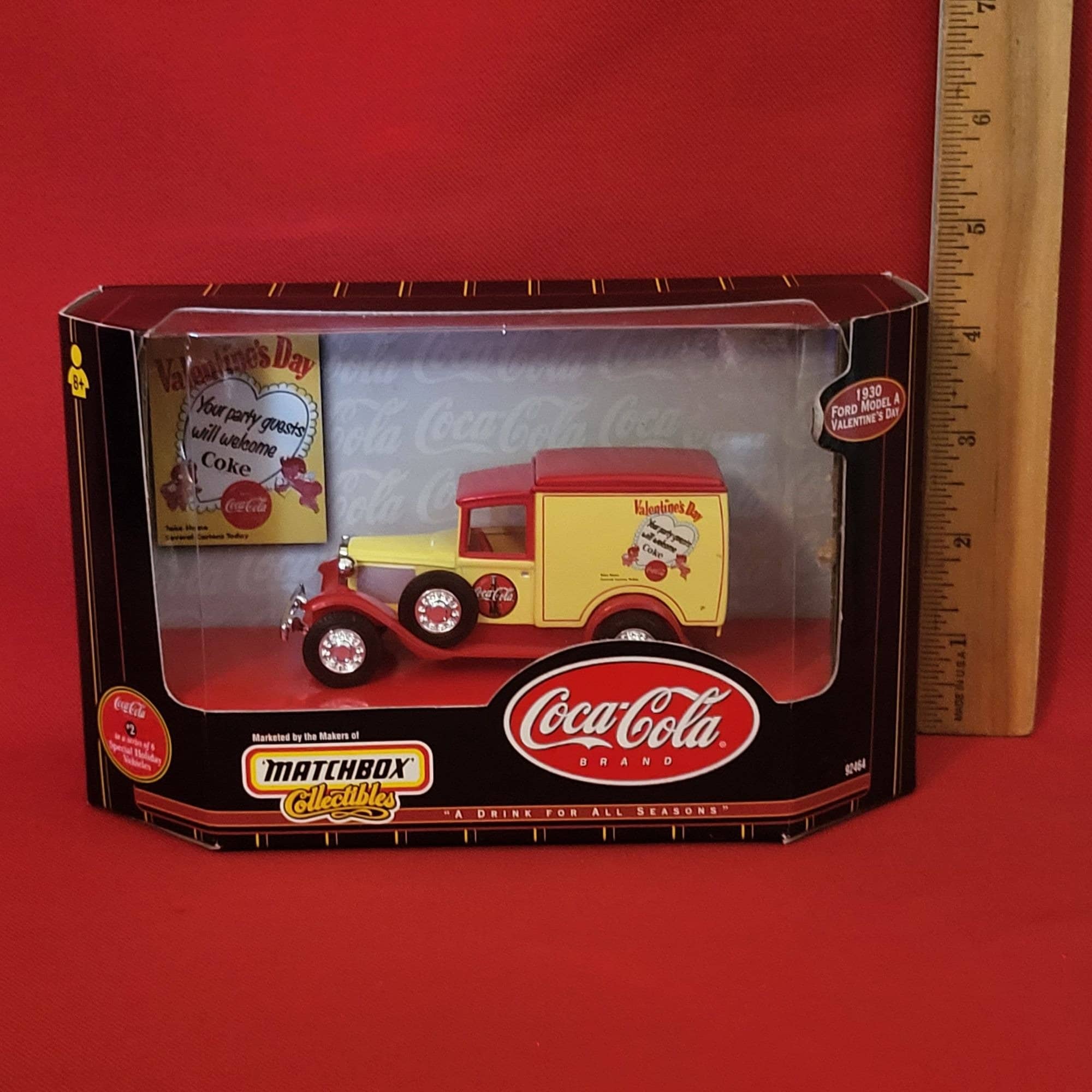 Coca Cola Matchbox 92464 1930 Ford Model A Valentines Day - Etsy
