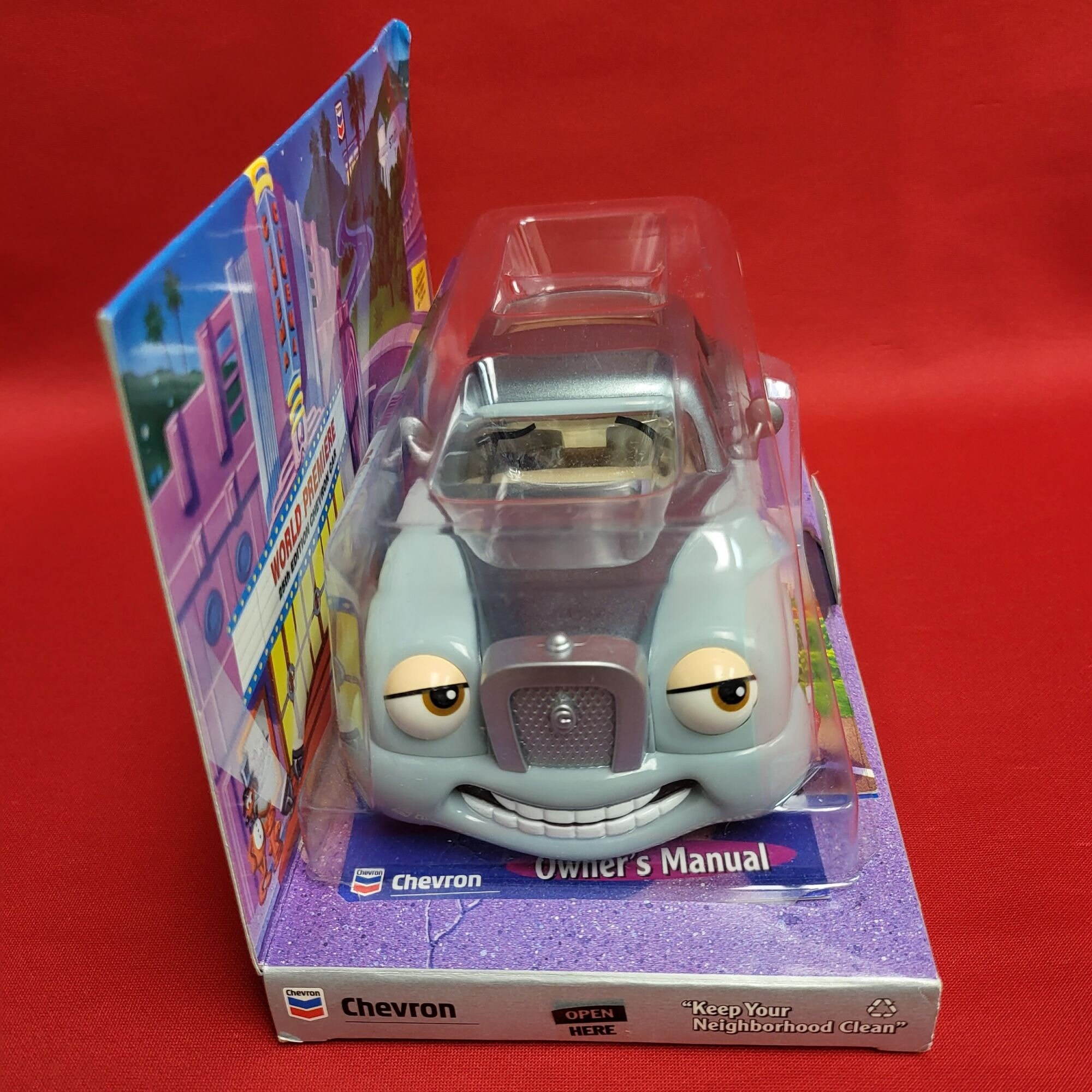 Vintage Chevron Cars 2000 Leo Limo Toy Limousine Silver Blue 25th ...