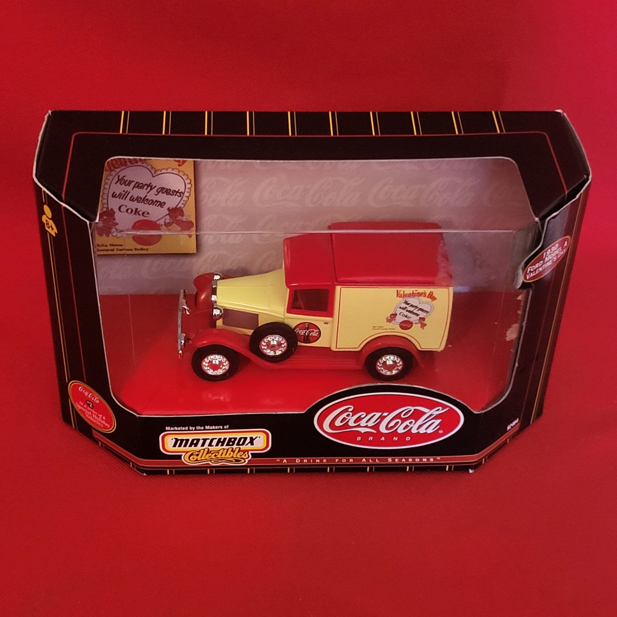 Coca Cola Matchbox 92464 1930 Ford Model A Valentines Day - Etsy