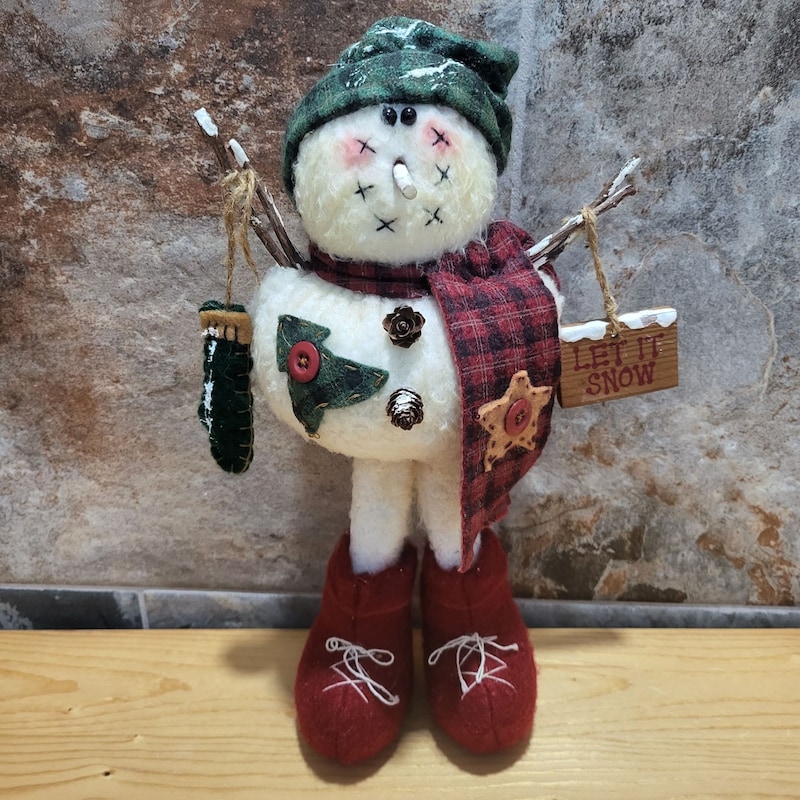Vintage snowman - Etsy