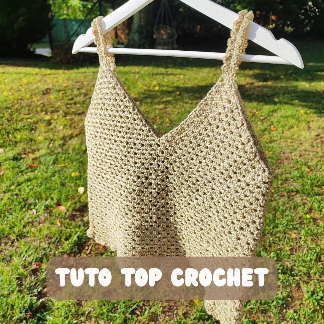 Gold Crochet Top Tutorial - Etsy