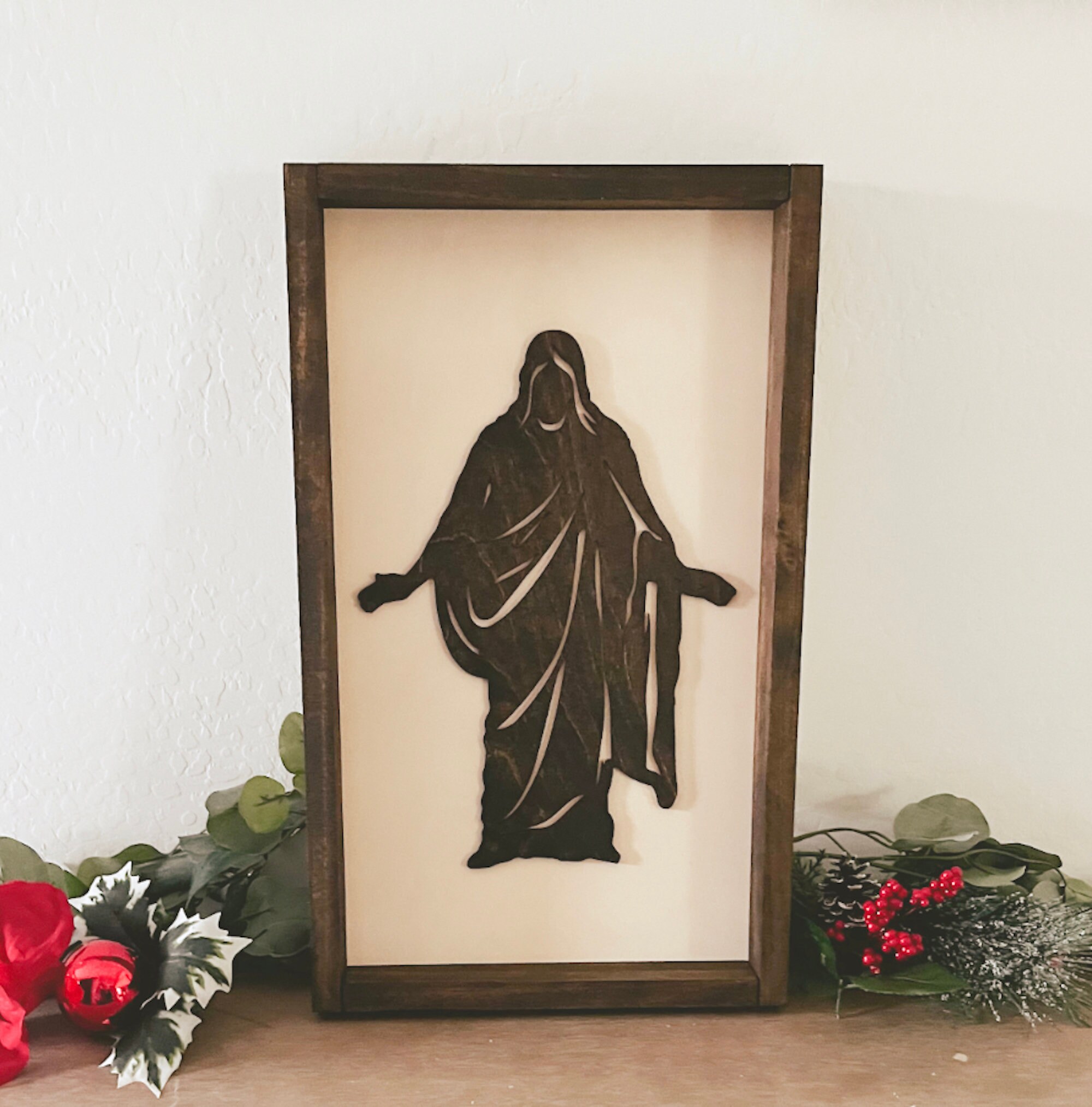 Christus Sign-11 in X 17 In-jesus Christ-lds Decor-christian Art - Etsy