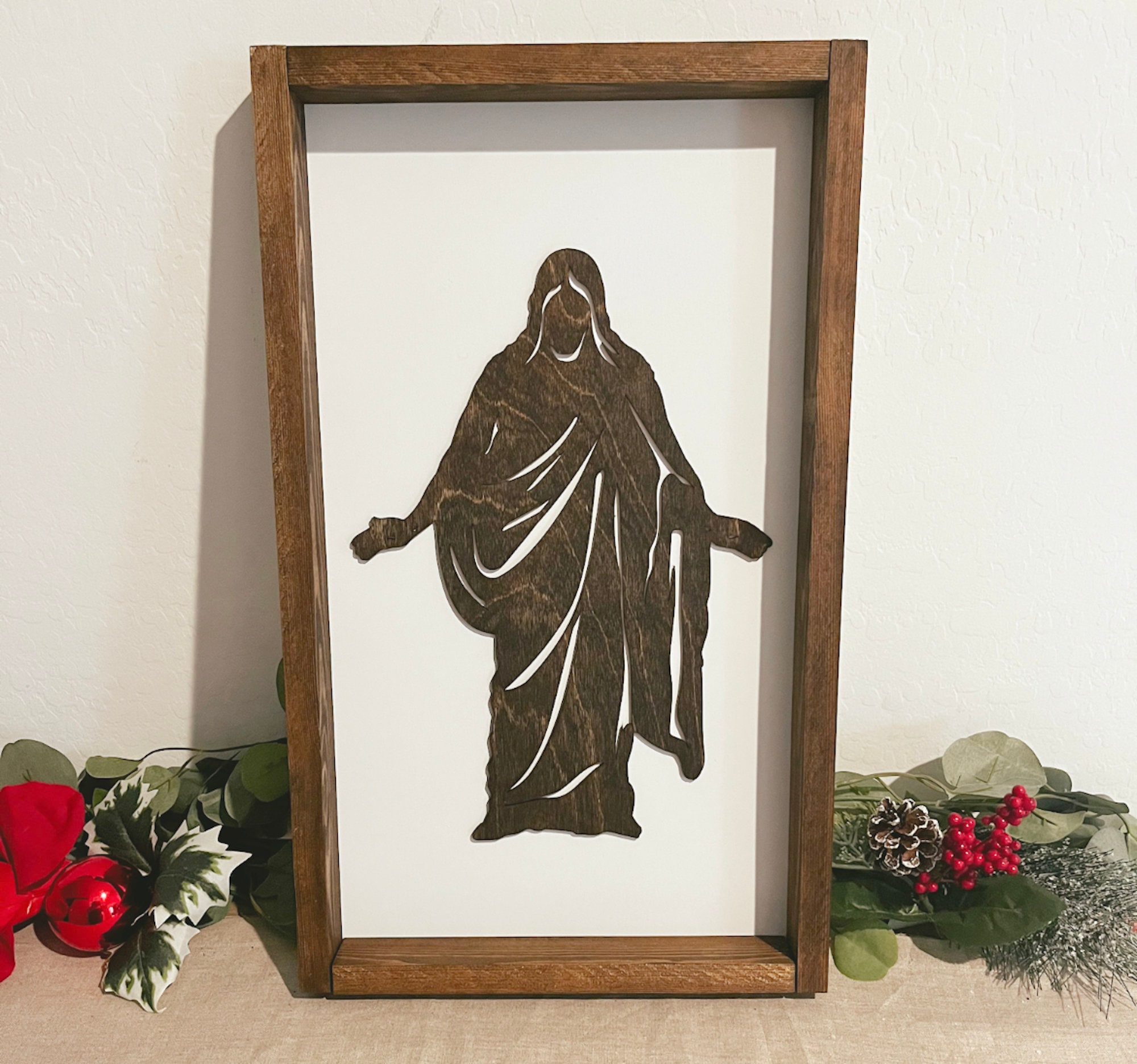 Christus Sign-11 in X 17 In-jesus Christ-lds Decor-christian Art - Etsy