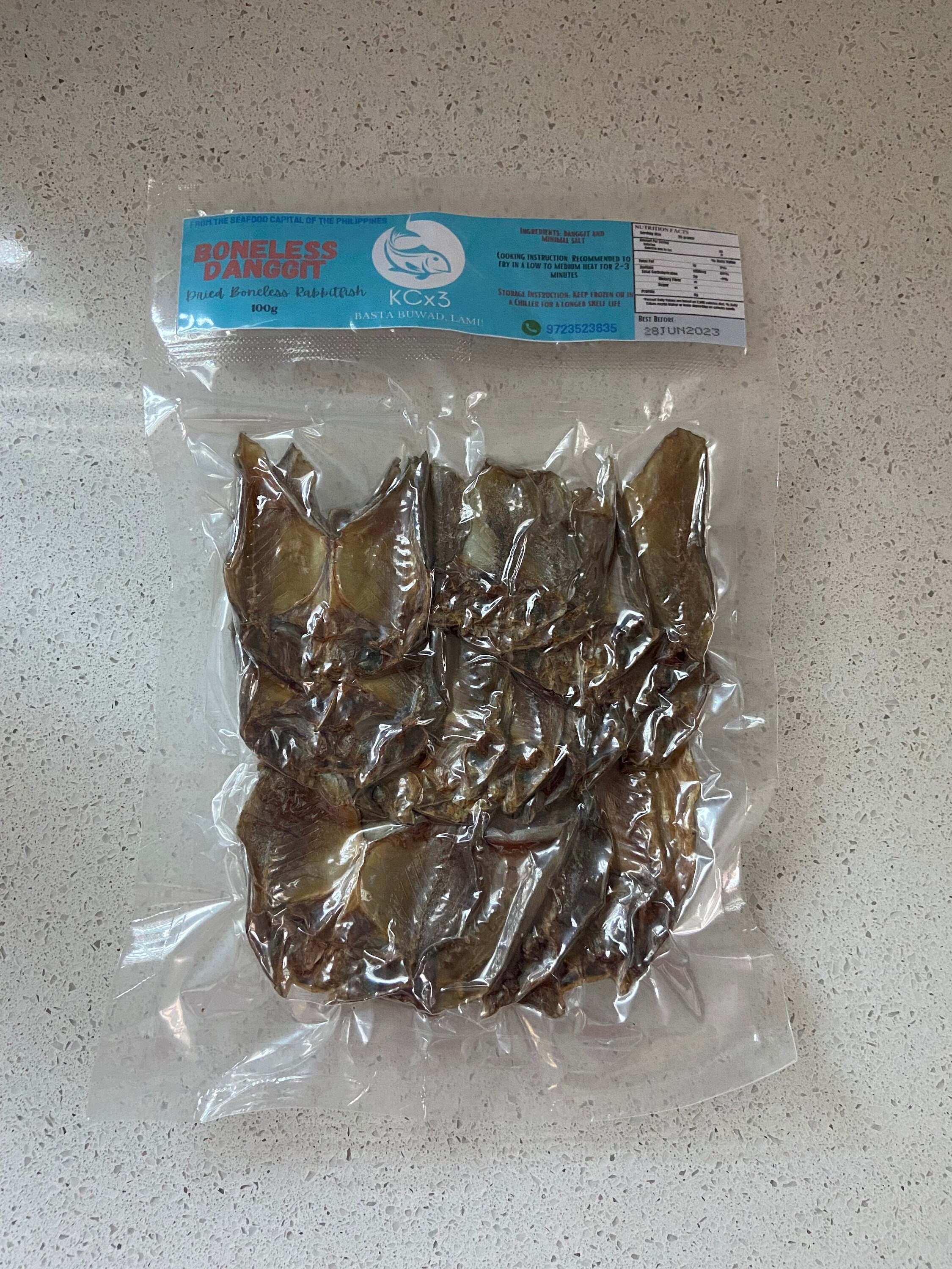 Unsalted Boneless Danggit dried Boneless Rabbitfish 100g - Etsy