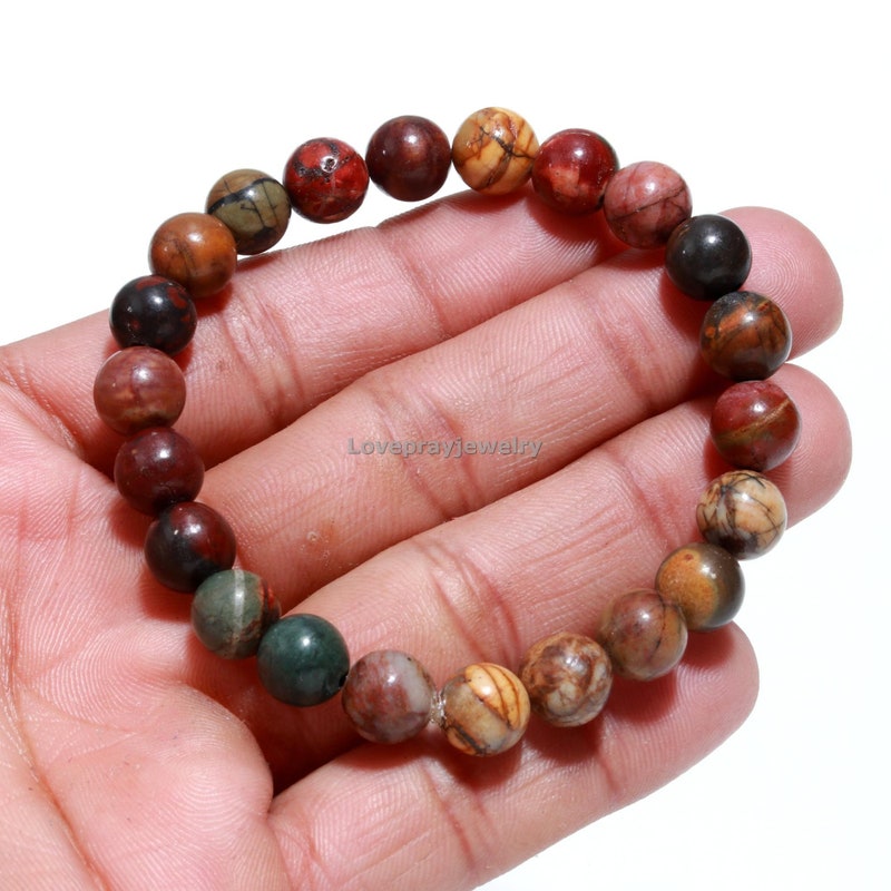 Jasper Bracelet - Etsy