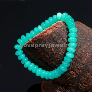 Amazonite bracelet - Etsy