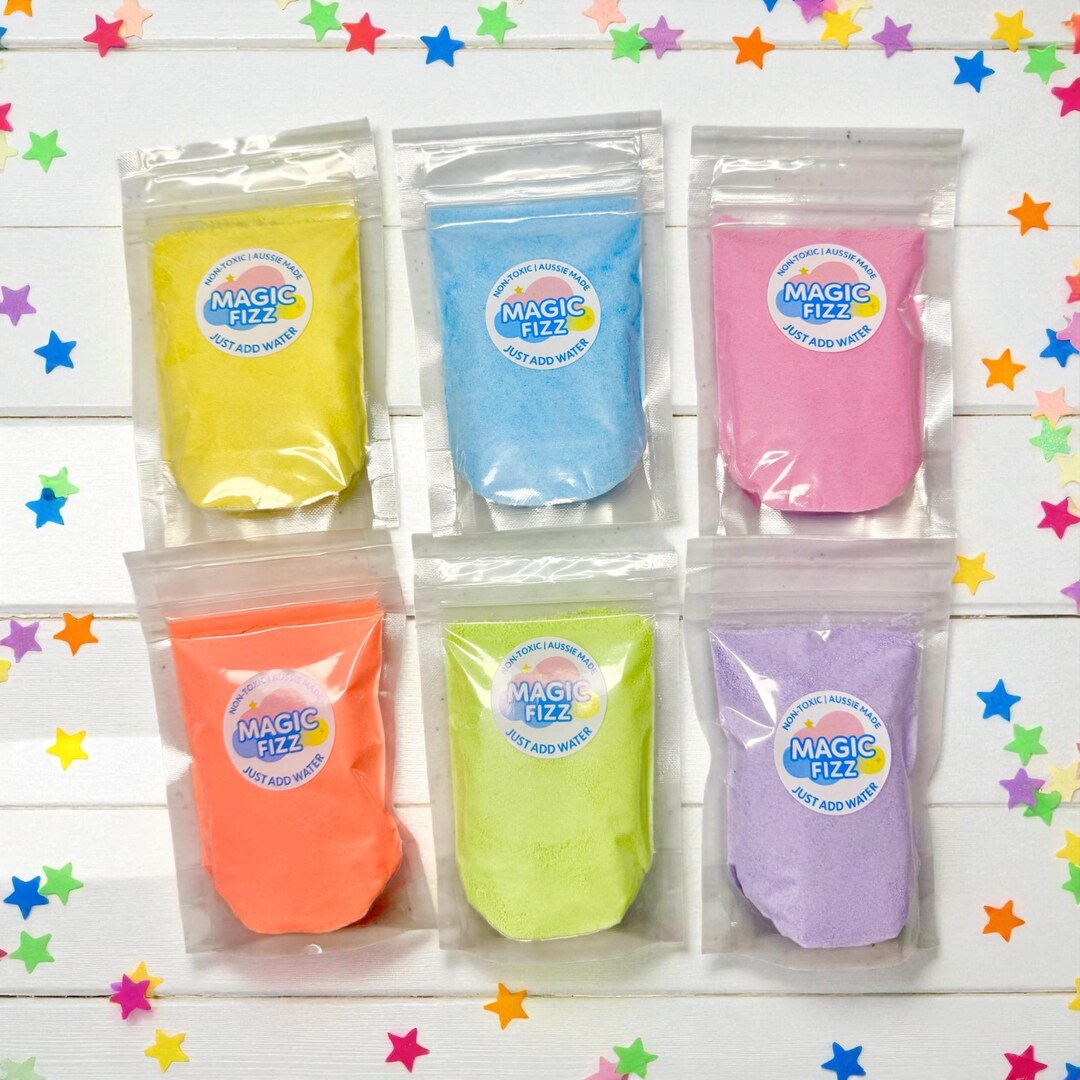 Magic Fizz for Potion Kits Party Favours Girls Boys Science Rainbow Kit ...
