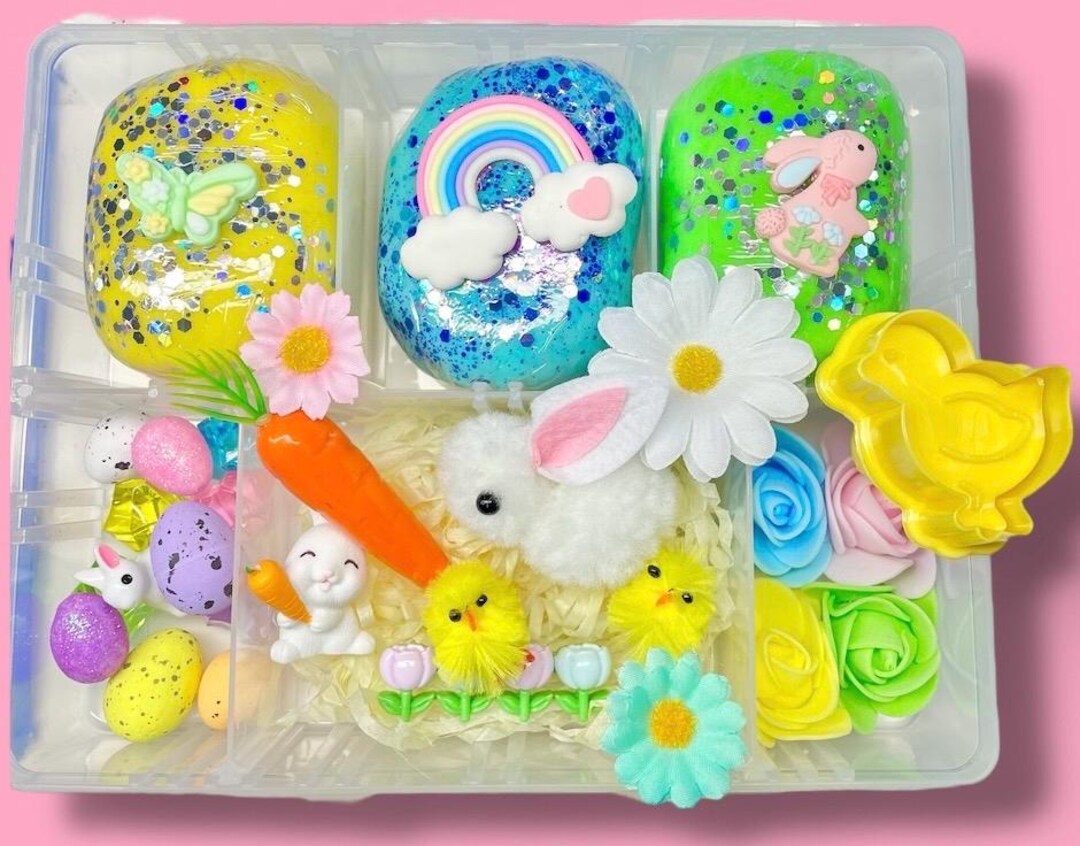 Easter Play Dough Kit, Play Dough Kit, Playdough Kit, Playdoh Kit ...