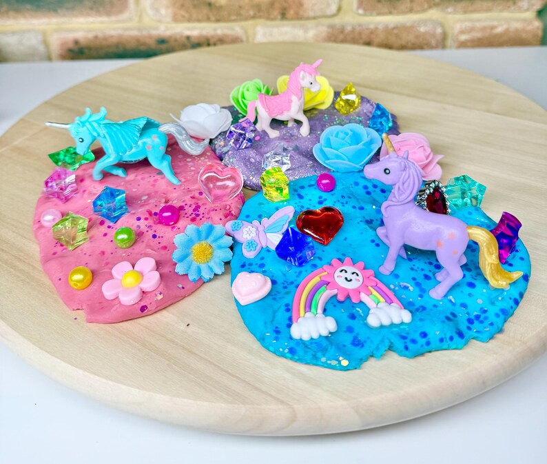 Unicorn Playdough Kit –magical Sensory Play Set for Kids | Imaginative ...