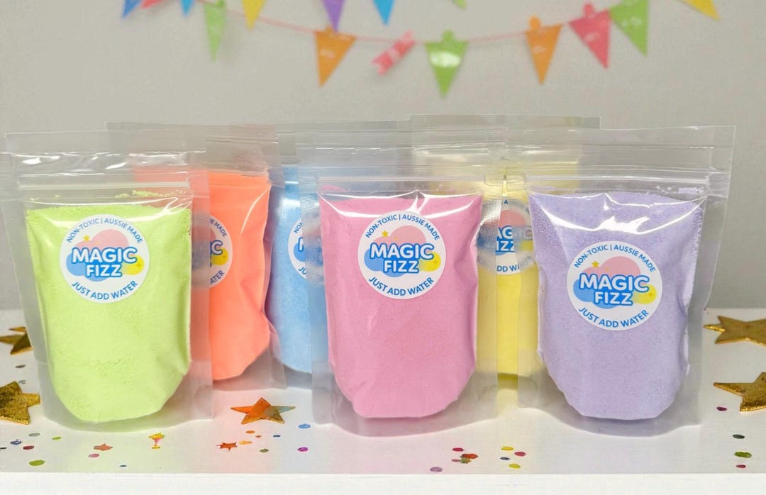 Magic Fizz Potion Play Rainbow Science Kit Party Favours Girls Boy ...