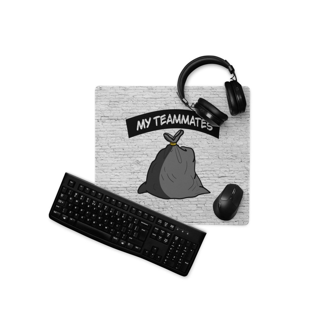 Trash Teammates Gaming Mouse Pad - Etsy