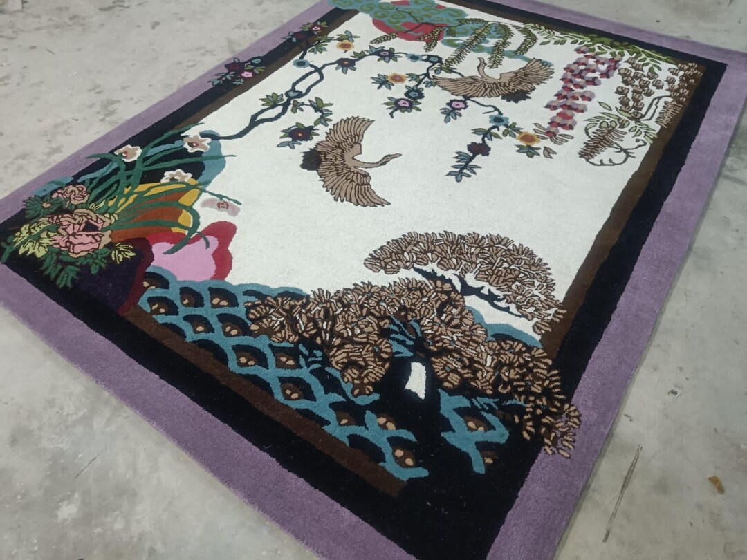 New Rug Authentic Style Jangle Design Hand Tufted Rug for Hall Way ...