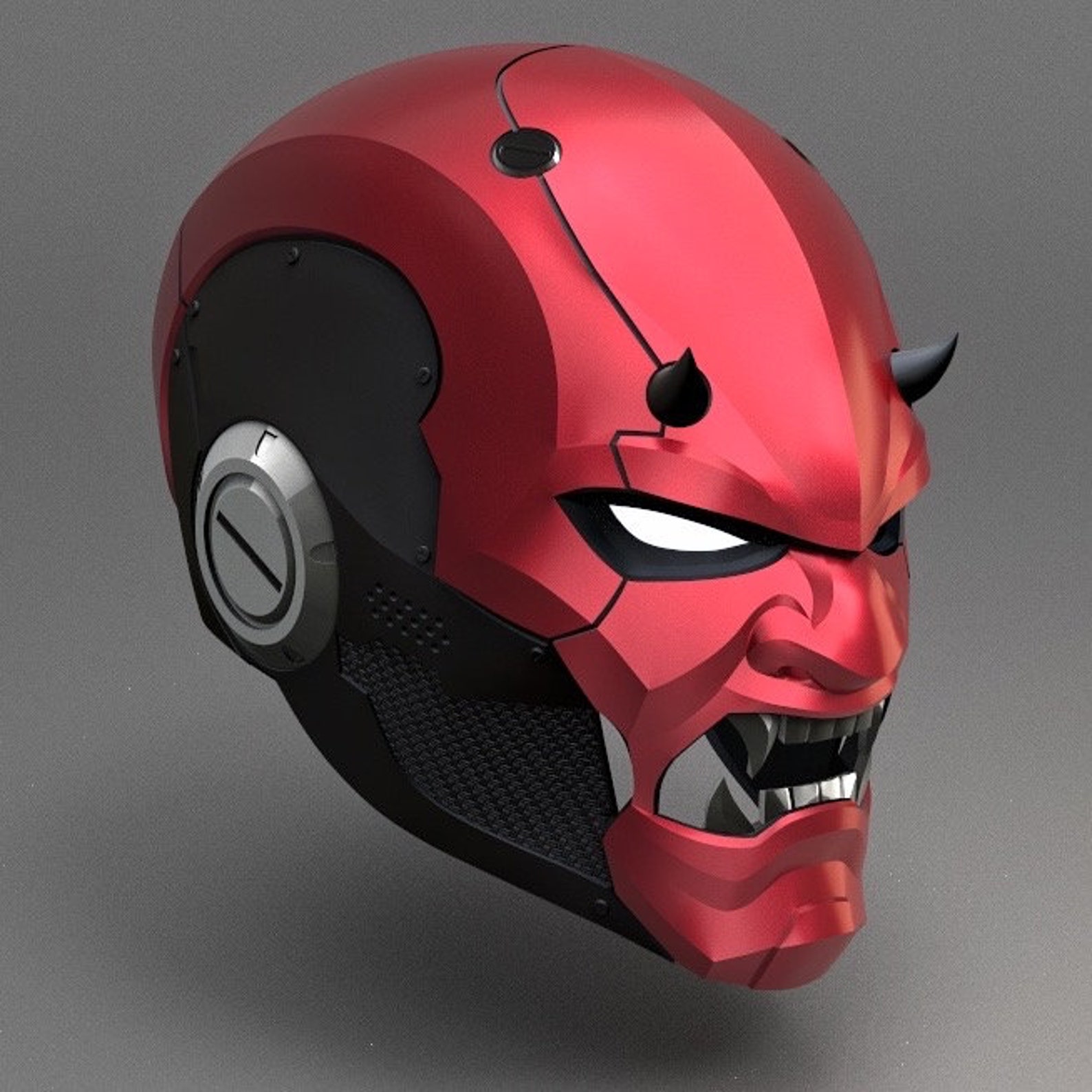 Oni Helmet V2 - Etsy