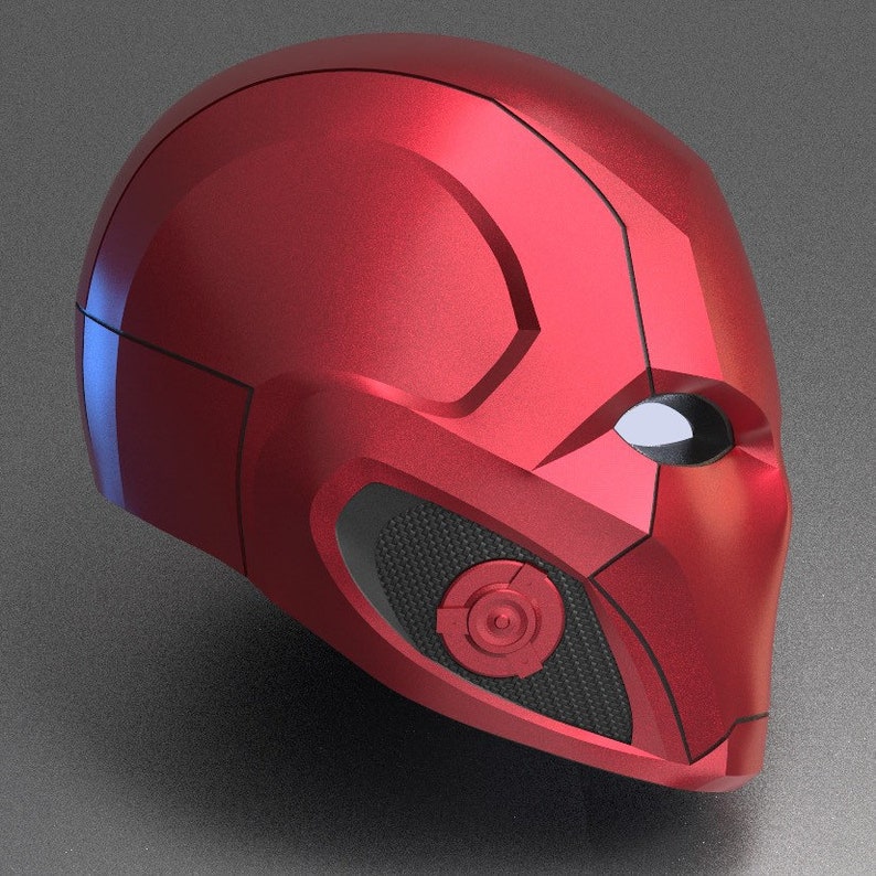 Red Hood Helmet Custom DC Titans Variant: Wearable 3D Print File - Etsy