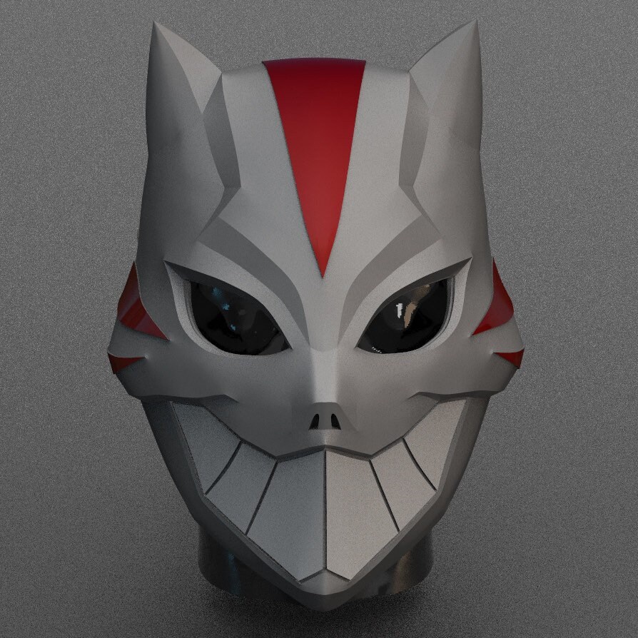 Young Justice: Cheshire Mask - Etsy