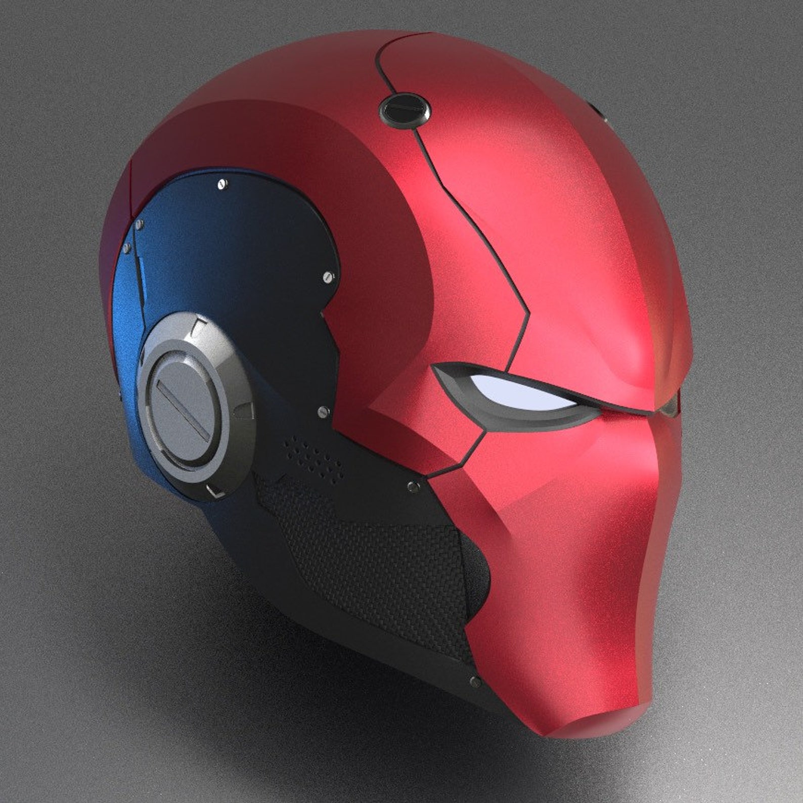 Red Ronin Helmet - Etsy