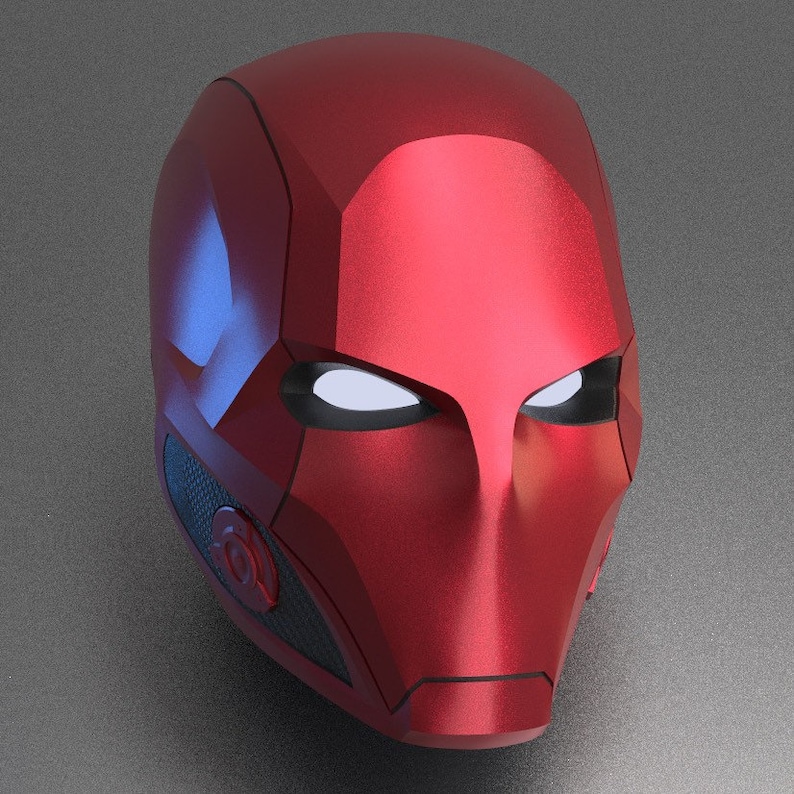 Red Hood Helmet Custom DC Titans Variant: Wearable 3D Print File - Etsy