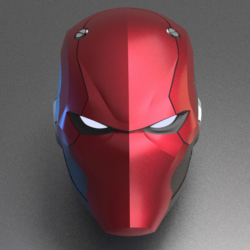 Red Hood Mask - Etsy