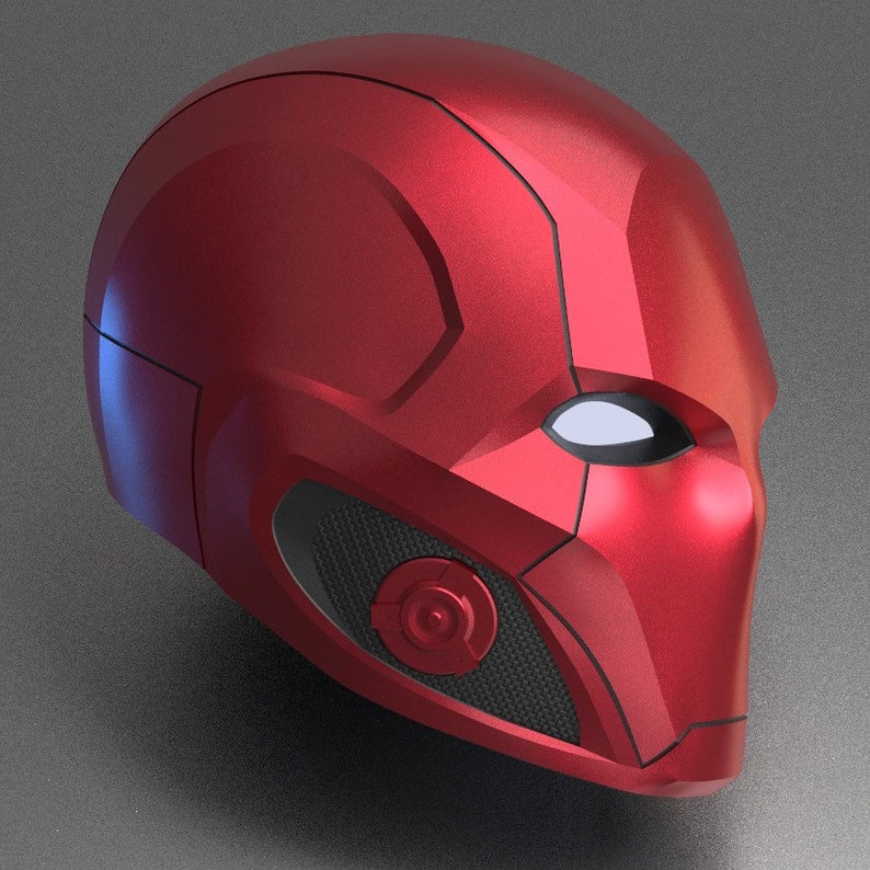 Red Hood Helmet Custom DC Titans Variant: Wearable 3D Print File - Etsy