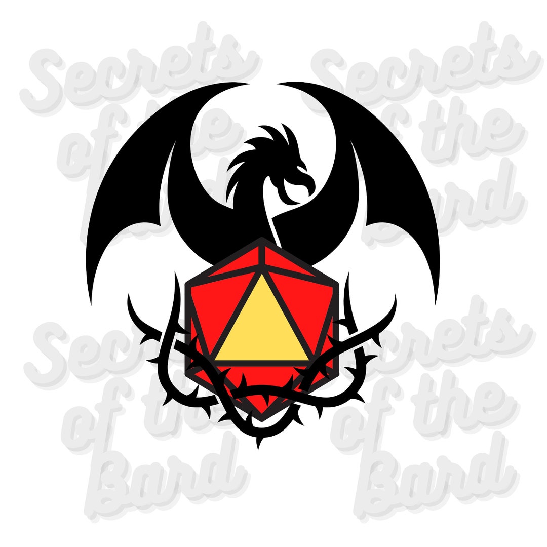 D20 Dragon JPEG & PNG File Download for Printing/crafting - Etsy