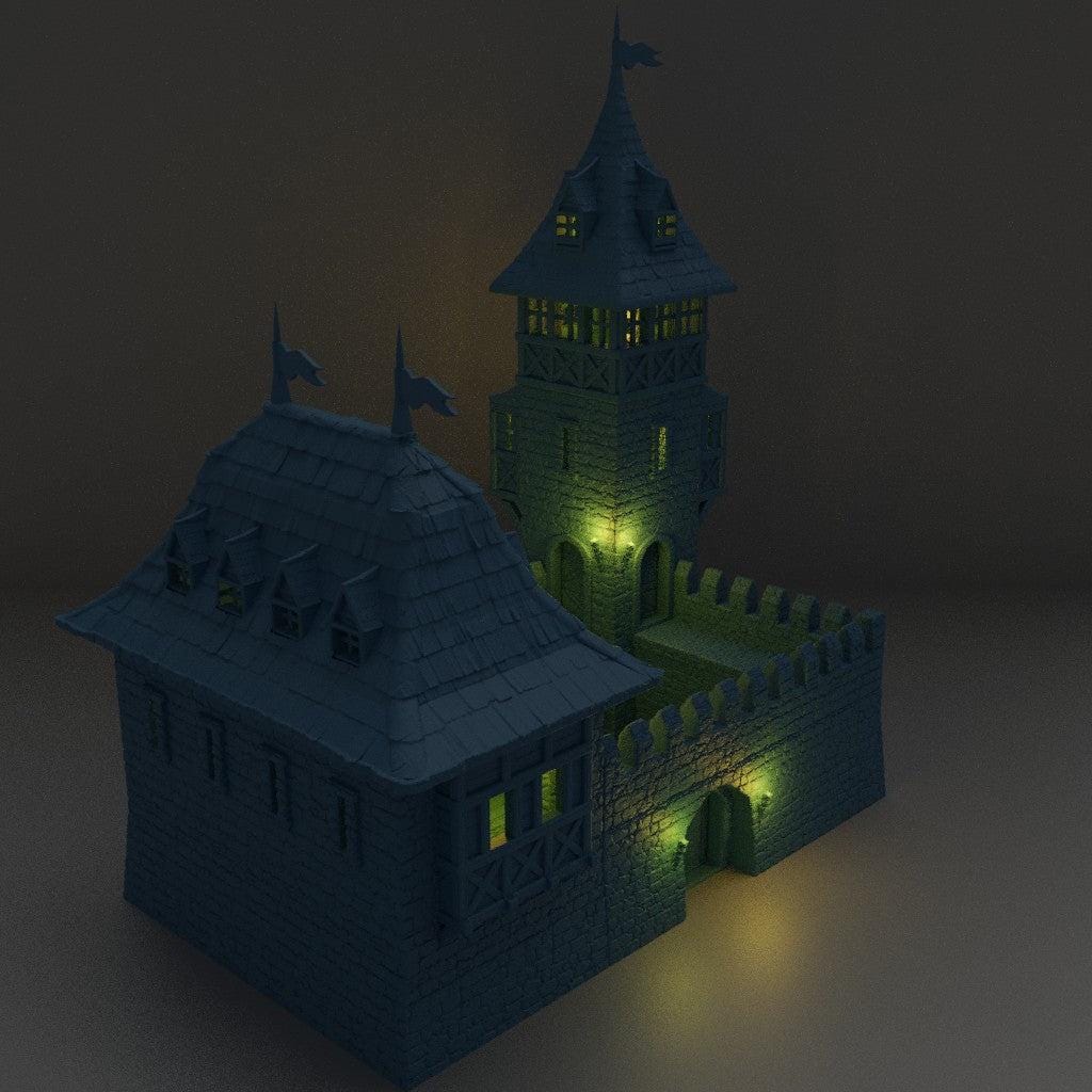 Medieval Guard House | Dnd Terrain, Dnd Accessories, Dungeon Master ...